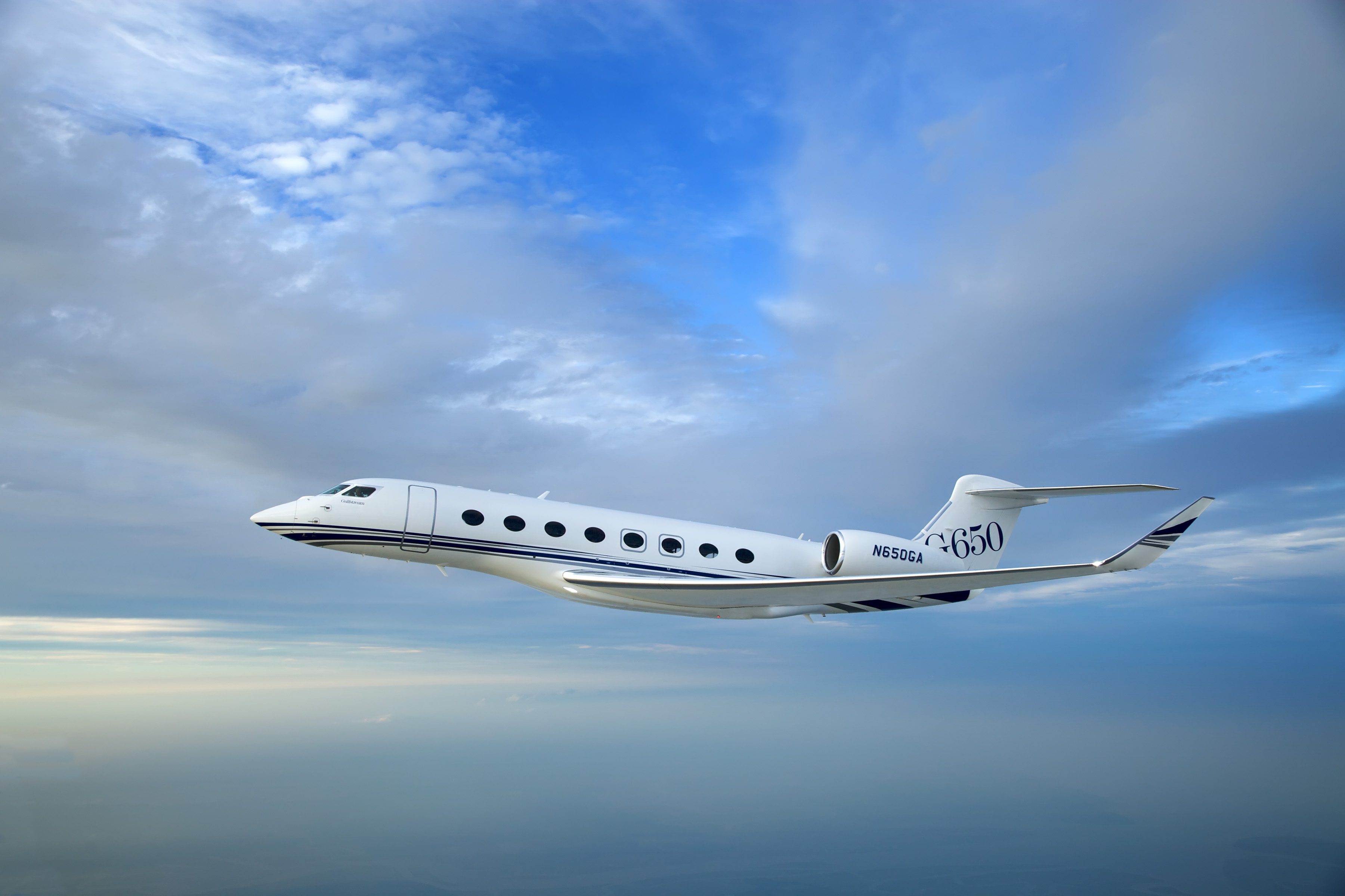 Gulfstream G650 voor Tyrolean Jet Services